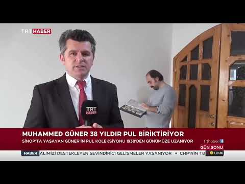 MUHAMMED GÜNER 38 YlLDIR PUL BİRİKTİRİYOR