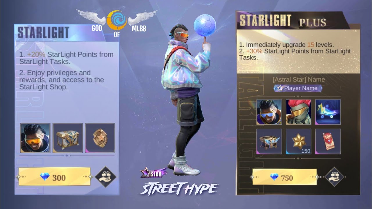 January 2024 Starlight Skin Rewards | GOD OF MLBB - YouTube