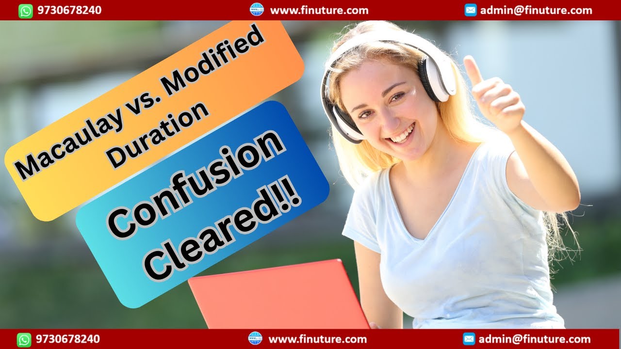 Understanding Macaulay and Modified Duration in Financial Markets and Products - YouTube