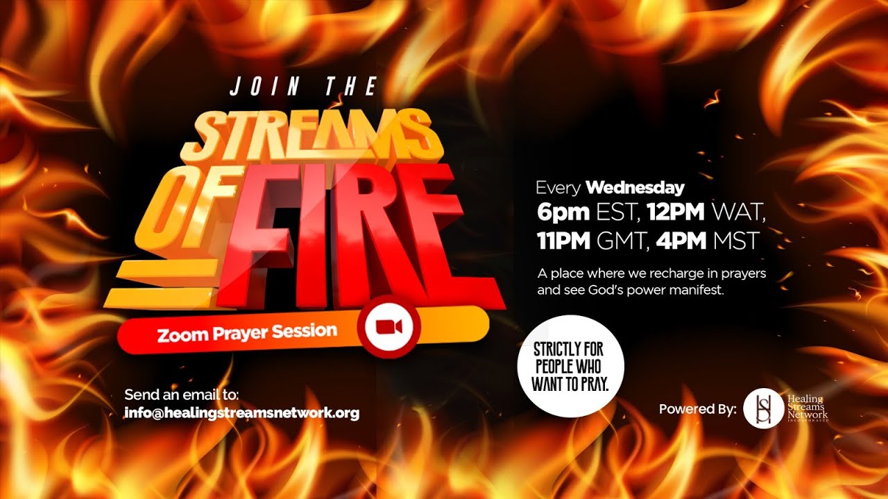 Streams of Fire (Prayer & Prophetic Night) - YouTube