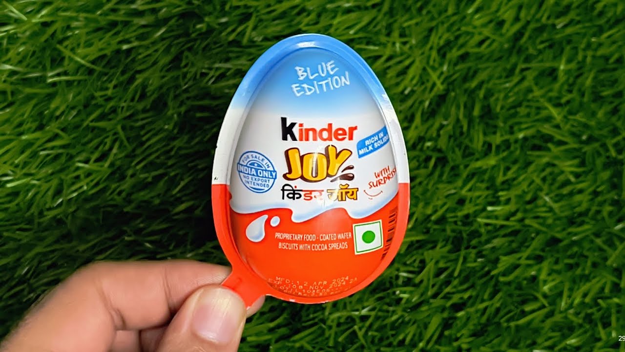 kinder joy blue edition 💙😍 - YouTube
