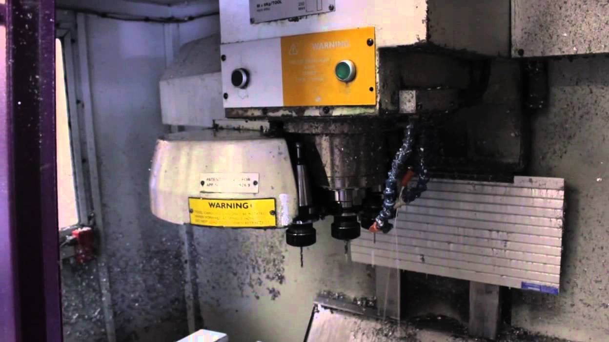 Bridgeport VMC 500/16 - YouTube