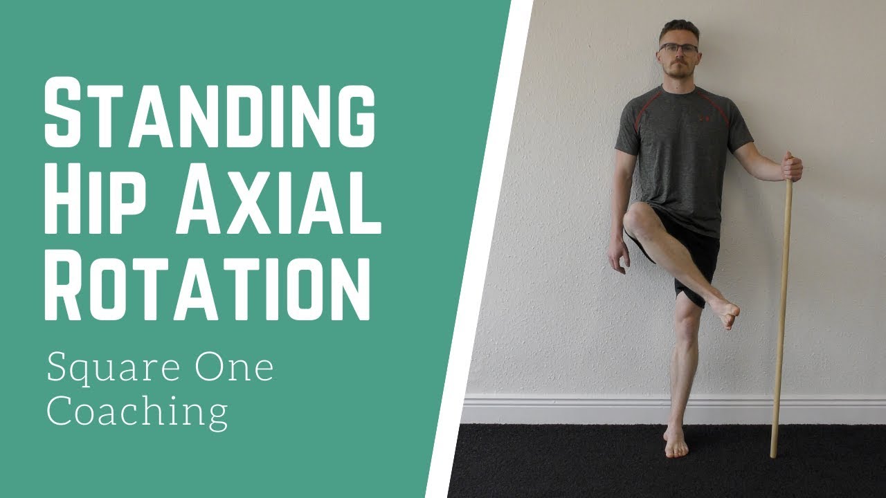 Standing Hip Axial Rotations - Movement Assessment - YouTube