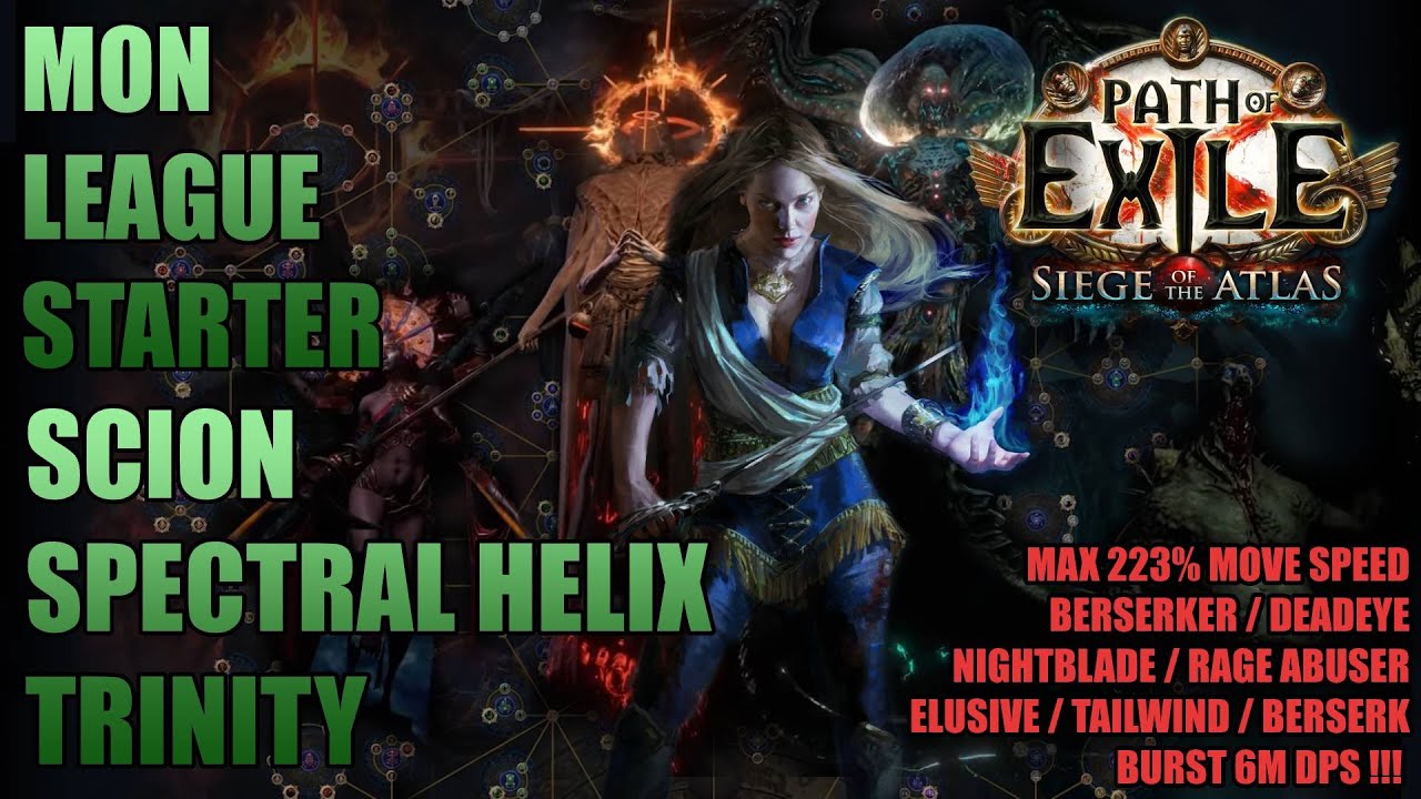 SCION SPECTRAL HELIX TRINITY : TOP TIER STARTER 3.18 PATH OF EXILE ...
