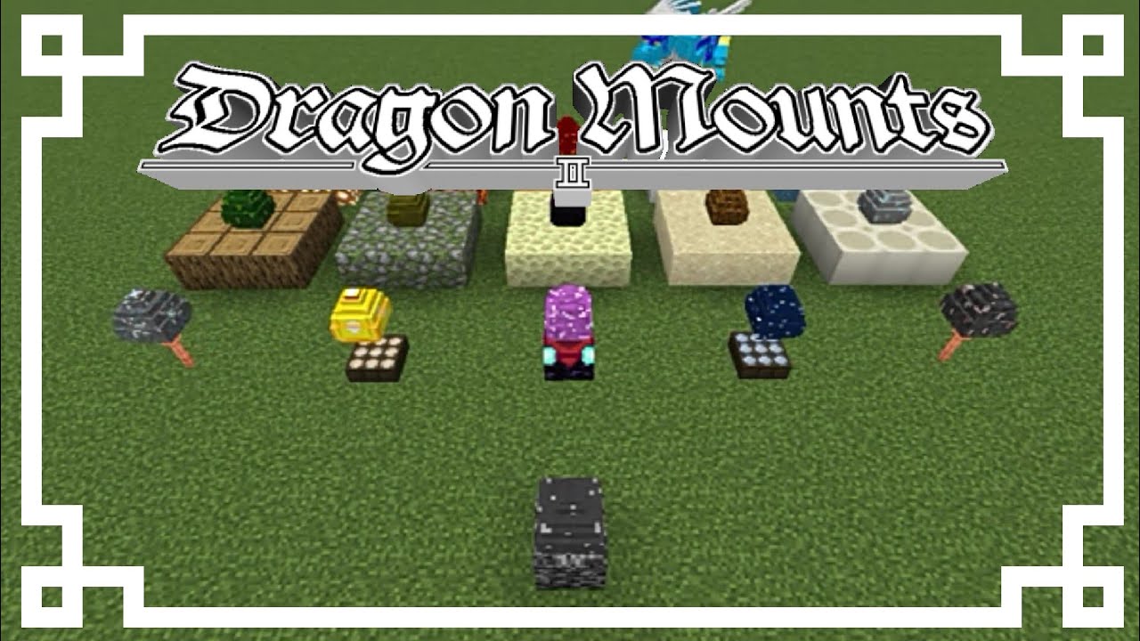 Dragon Mounts 2 - Dragon Egg Transformations (OUTDATED) | Bedrock - YouTube