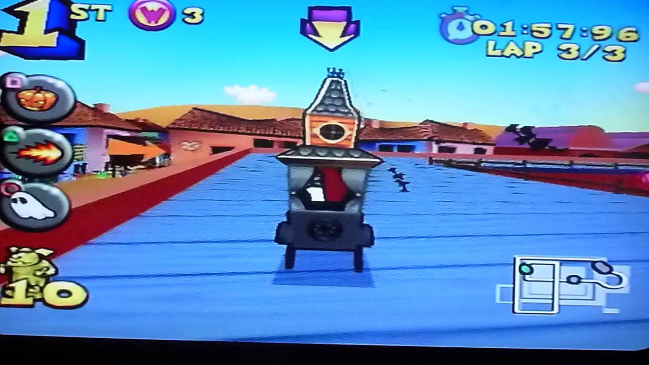 Wacky Races Starring Dastardly and Muttley PS2 Part 28 - YouTube