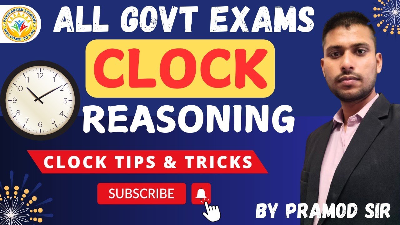 Clock Reasoning Tricks || Short Trick For Clock Questions || Maths ...