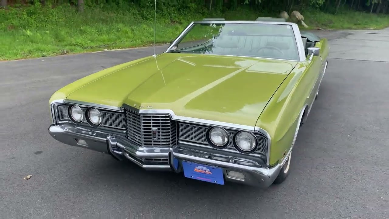1972 Ford LTD Convertible - YouTube