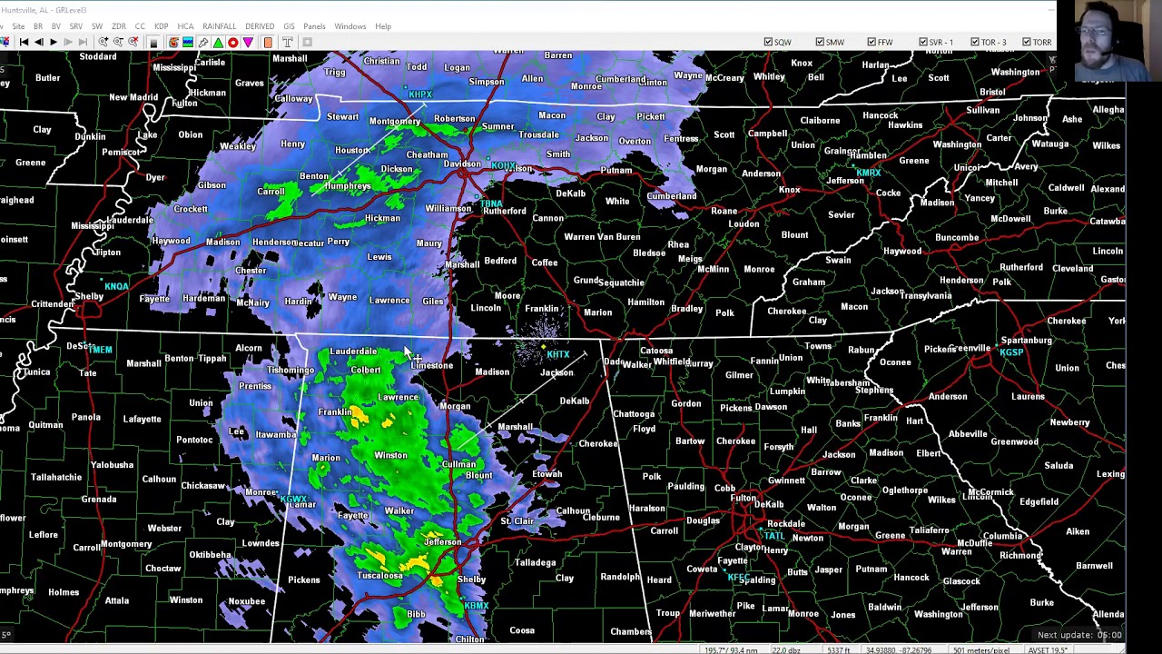 Grlevel 3 weather Radar - YouTube