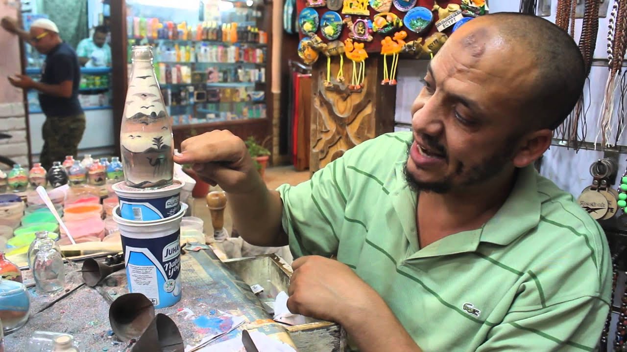 HANDMADE EGYPT DAHAB SAND DRAWING - YouTube