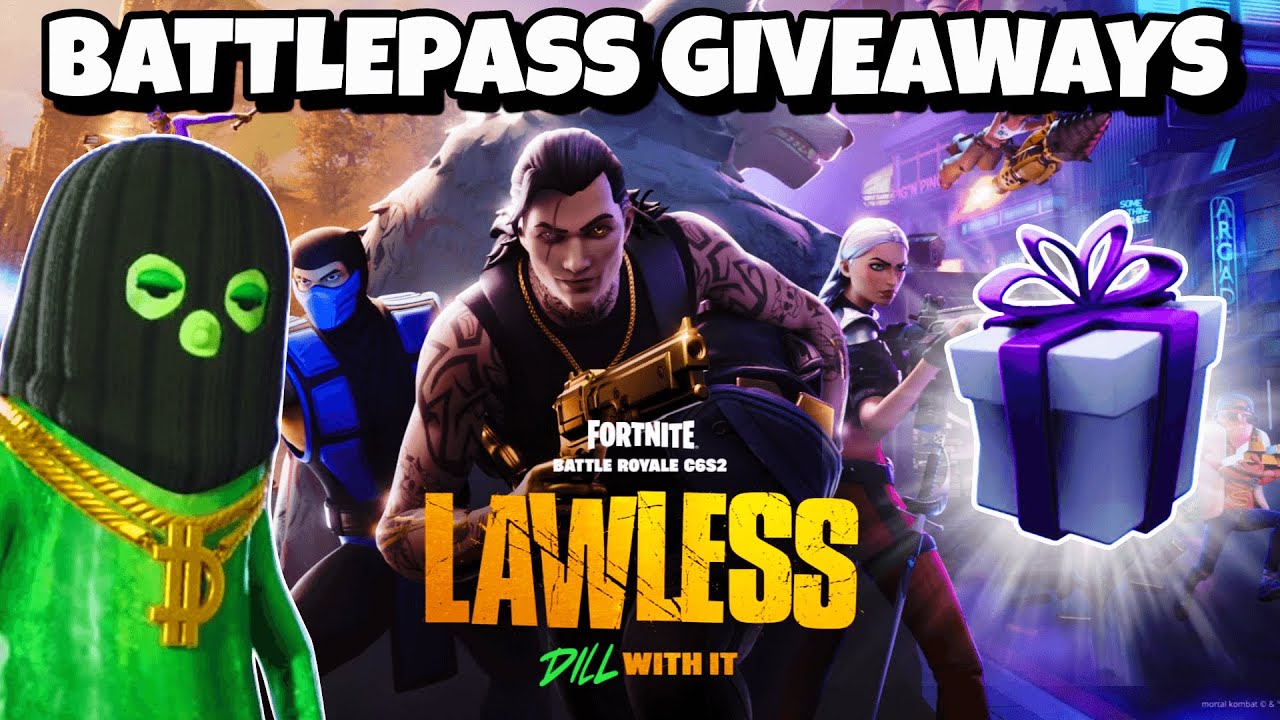 FORTNITE LAWLESS SEASON LIVE | BATTLEPASS GIVEAWAYS 🎁| #shorts - YouTube