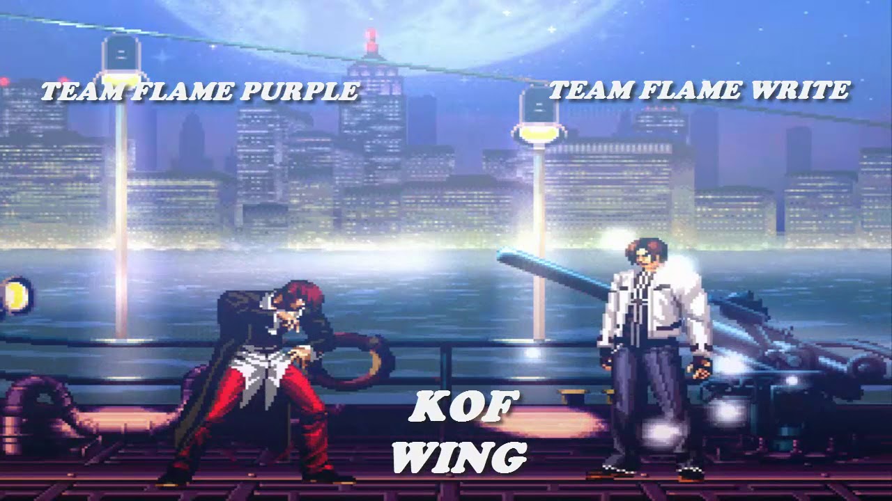 [KOF WIND] TEAM FLAME PURPLE VS TEAM FLAME WRITE - YouTube