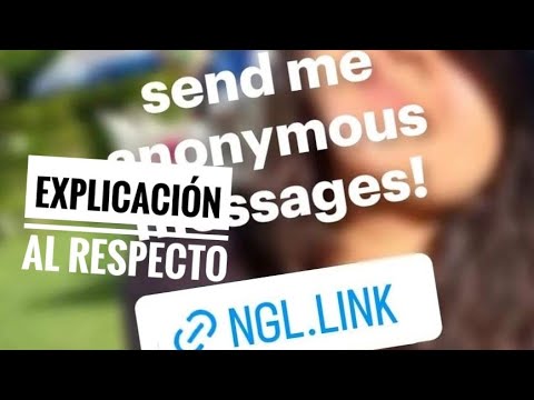 "Send me anonymous messages!" NGL . Link - Explicación de su ...