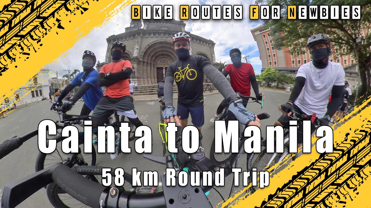 Cainta to Manila Bike Ride | Bike Routes For Newbies - YouTube