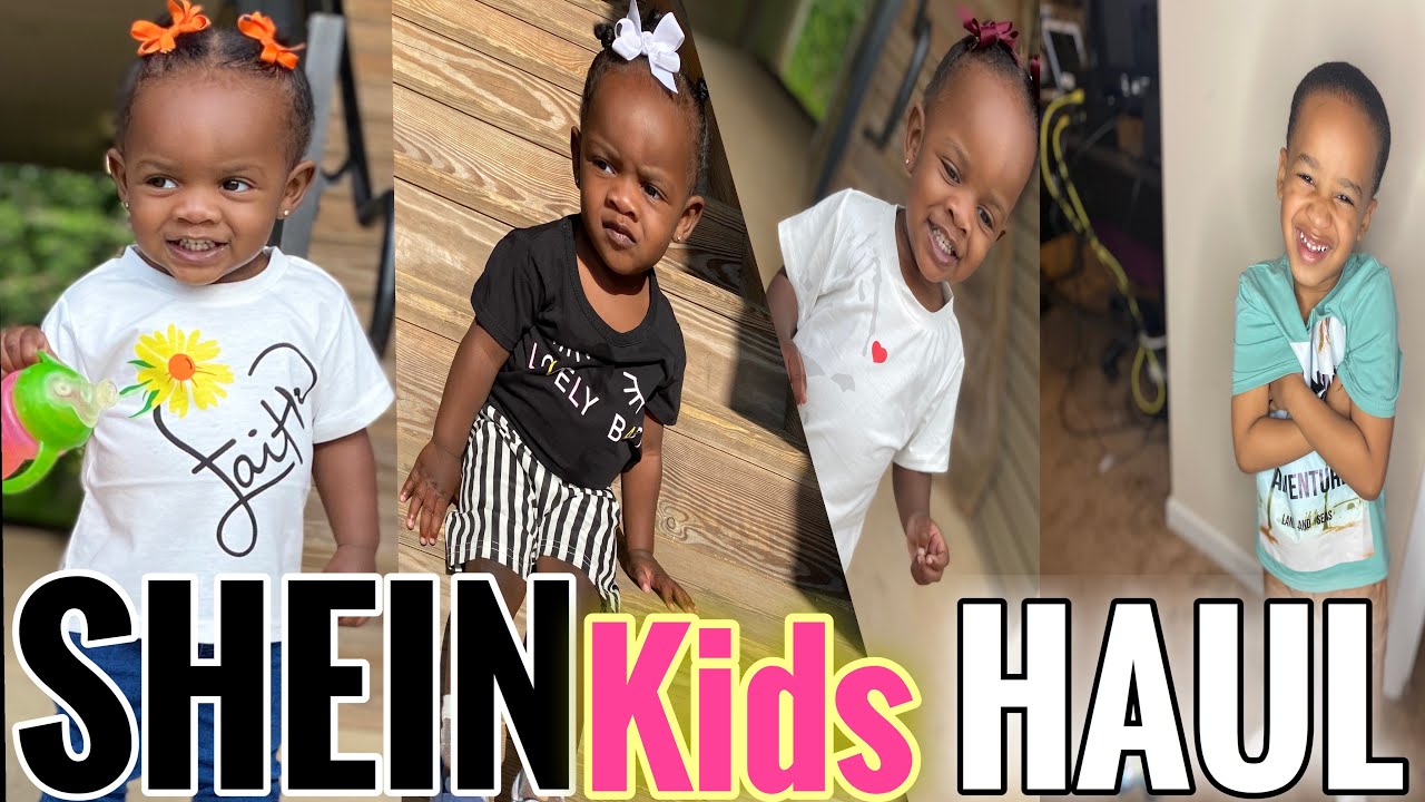 SHEIN kids haul reviews - YouTube