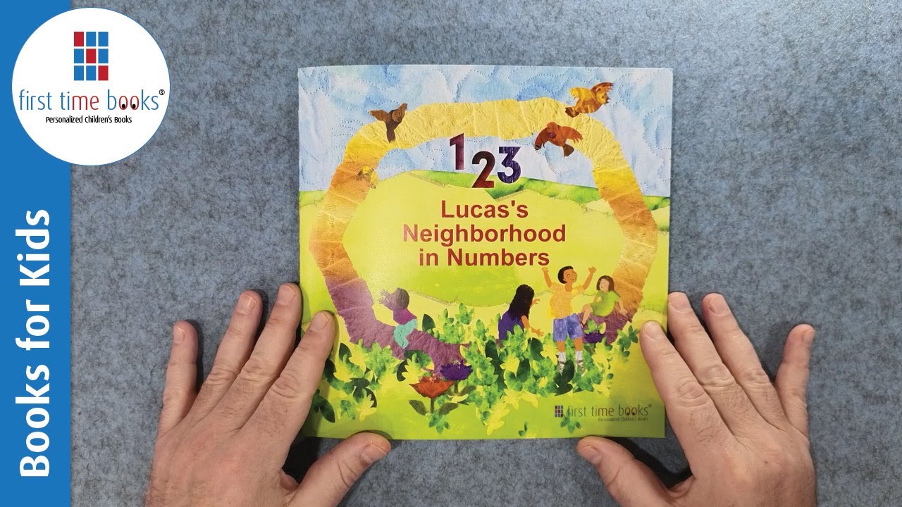 Lucas's Neighborhood in Numbers - Counting 1 to 10 - Personalized ...