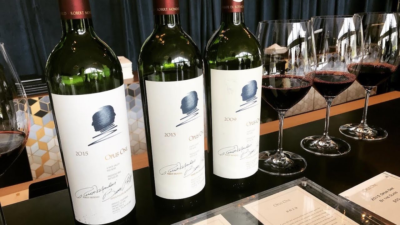 A Tasting at the Iconic Opus One Winery and Vineyard Oakville ...