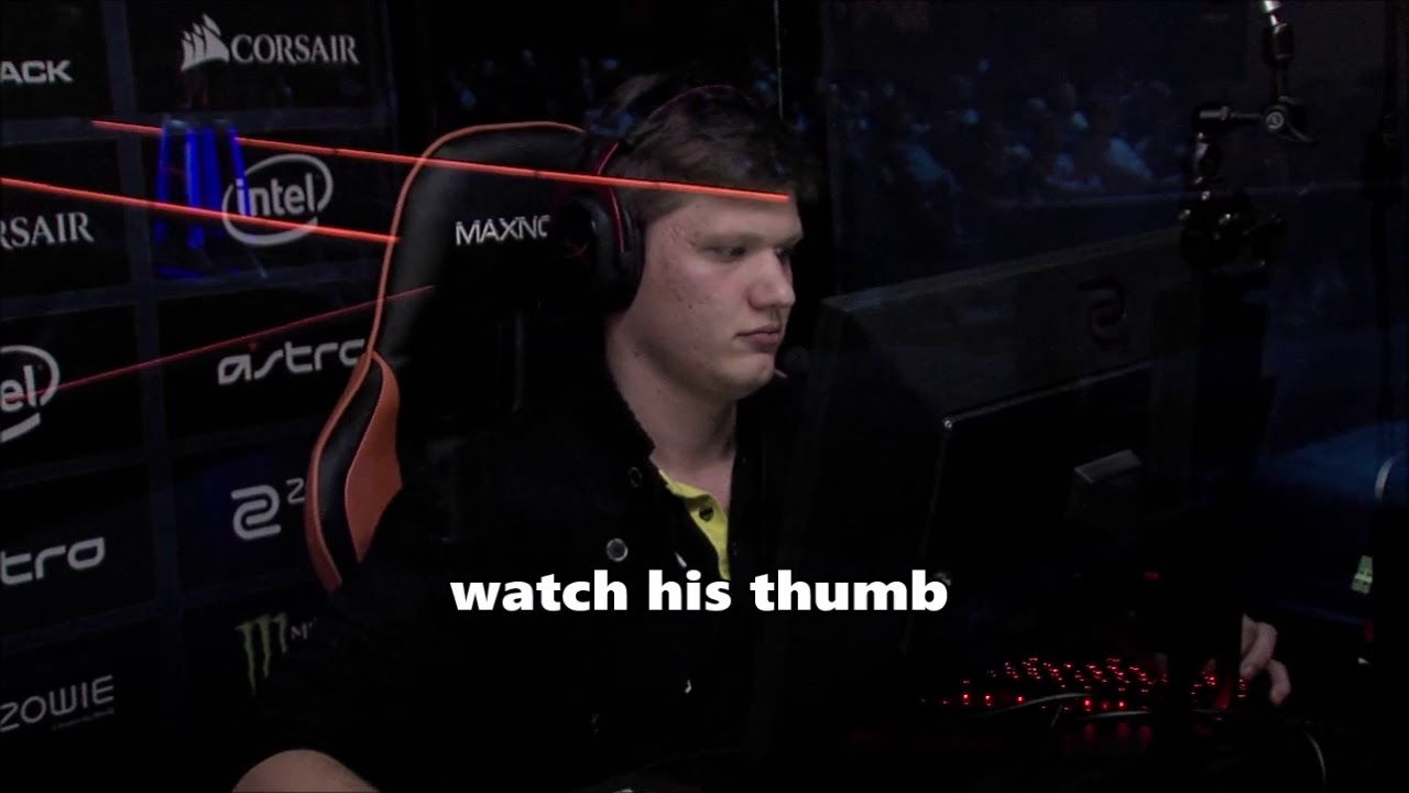 How s1mple uses his keyboard - YouTube