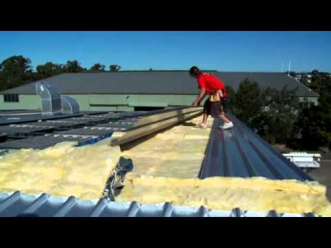 Install insulation Over Your Old Roof - YouTube