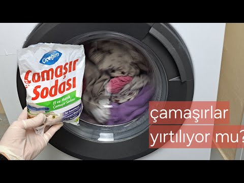 ÇAMAŞIR sodası MAKİNEDE nasıl kullanılır 💯