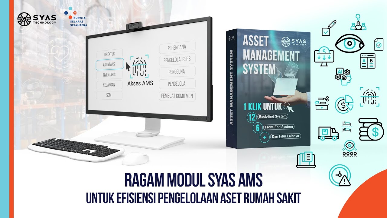 Ragam Modul Syas AMS Untuk Efisiensi Pengelolaan Aset Rumah Sakit - YouTube
