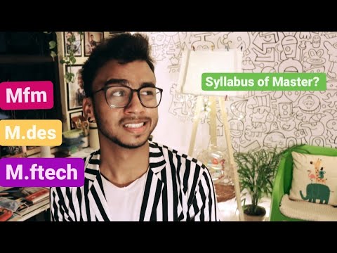 NIFT SYLLABUS OF M.DES, MFM, MFTECH - YouTube