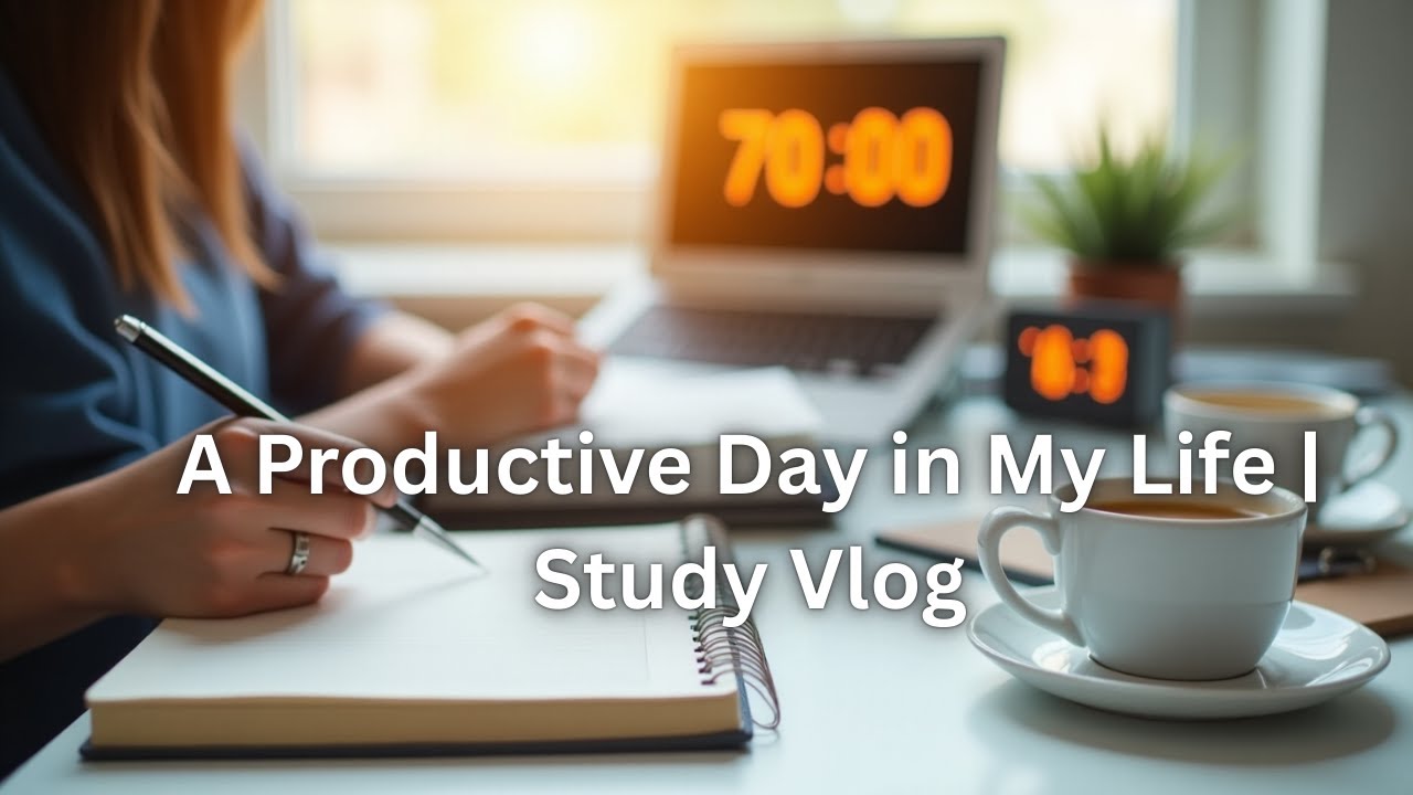 A Productive Day in My Life | Study Vlog - YouTube