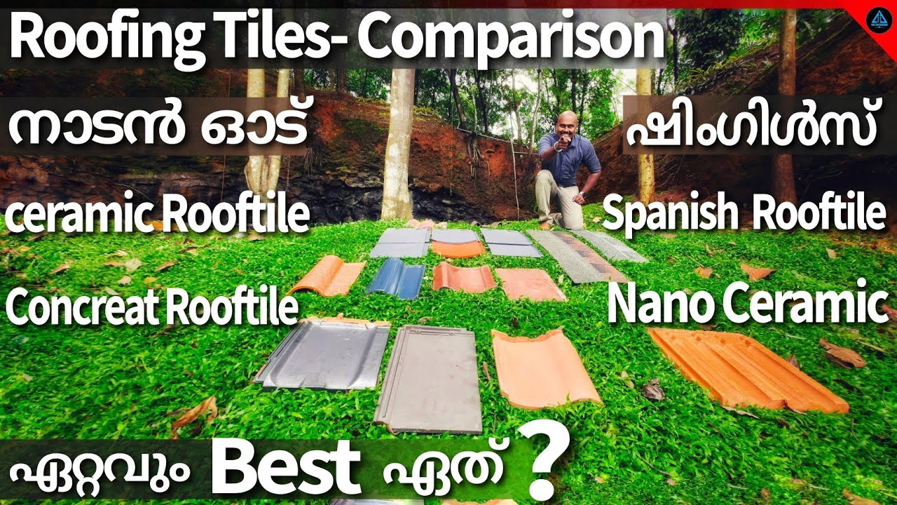 Roofing tiles comparison|Best roofing materials & trends|Roofing ideas ...
