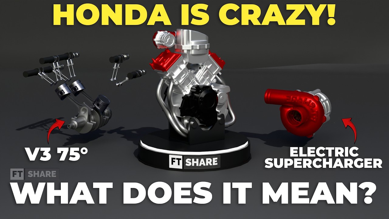 READY FOR MASS PRODUCTION!!! - Honda’s New V3 Engine with Electric ...