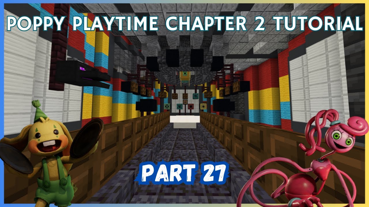 Minecraft Tutorial: How To Make Poppy Playtime Chapter 2! (Part 27 ...