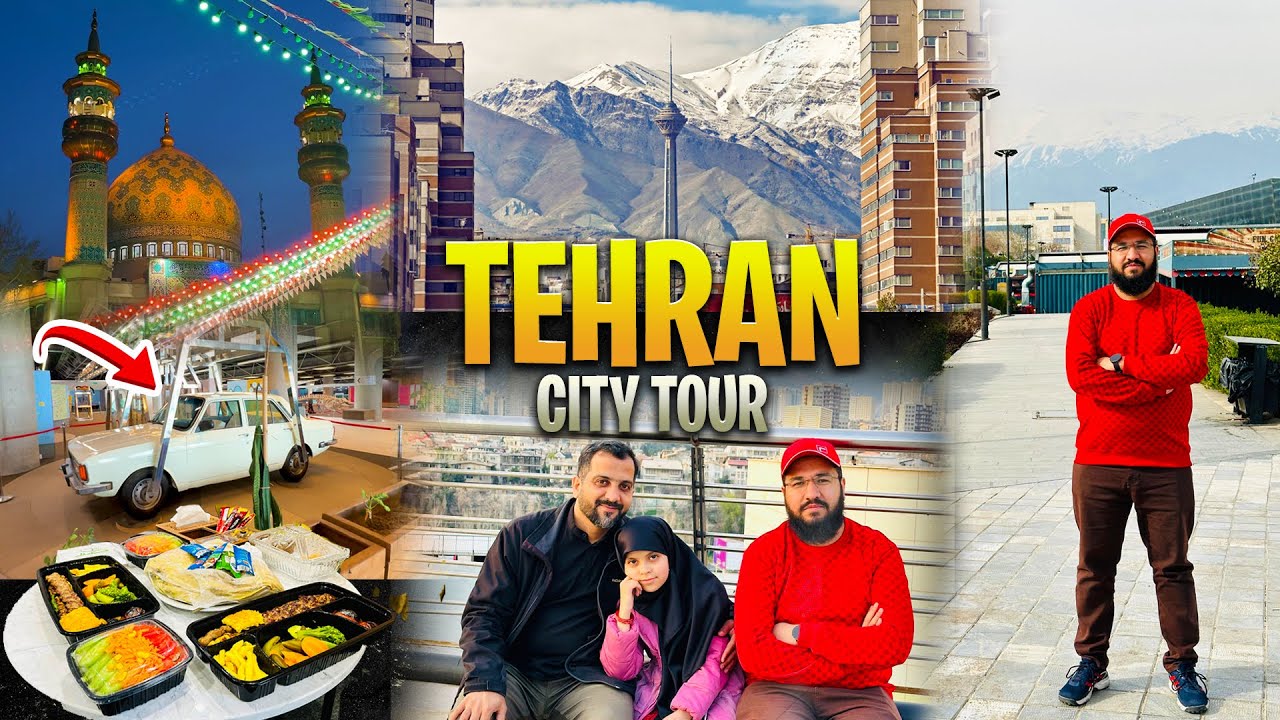 Tehran City Tour | Crazy Capital City of Iran | Pakistan To iran By ...