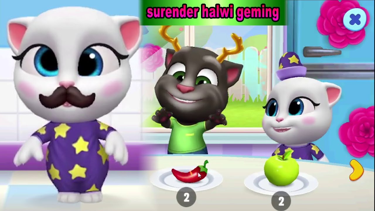 talking tom and friends 🤔 billi ka top game | talking tom episodes 2 ...