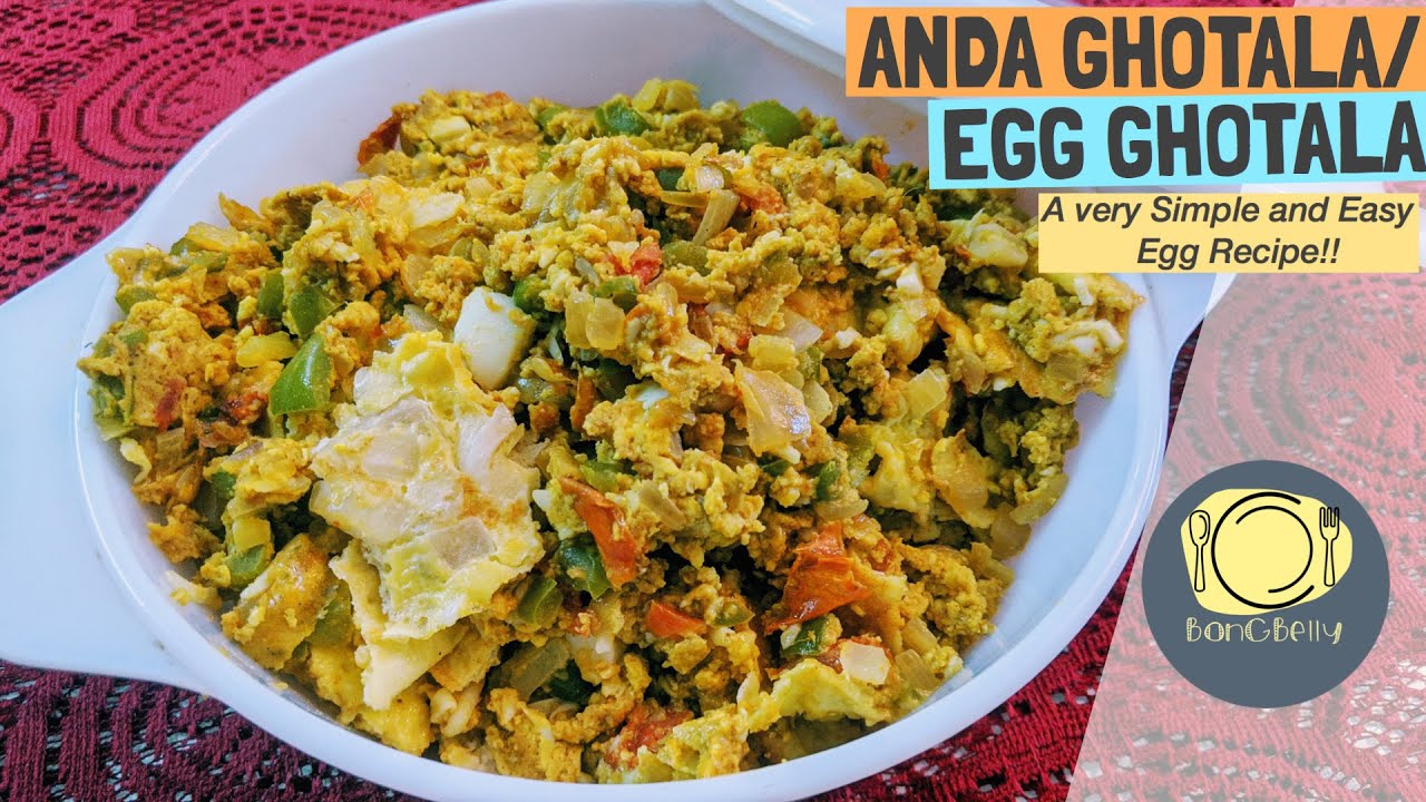 How to Make : Tasty Anda Ghotala in 4K | Indian Street Style | Egg ...