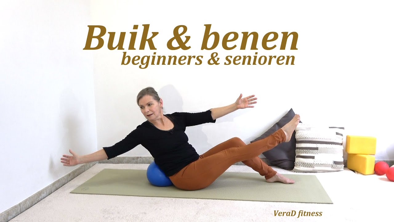 Buikspieren & Benen Workout voor beginners - oefeningen voor meer core ...