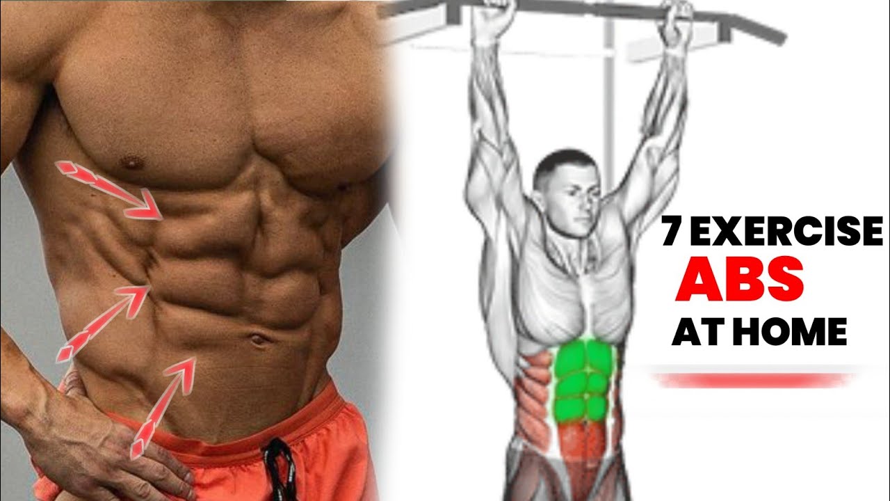 7 ABS EXERCISE AT HOME | ABS WORKOUT #abs #absworkout #absexercises ...