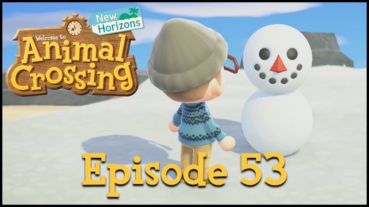 Let's Play Animal Crossing: New Horizons - Episode 53: "Ice to Meet You ...