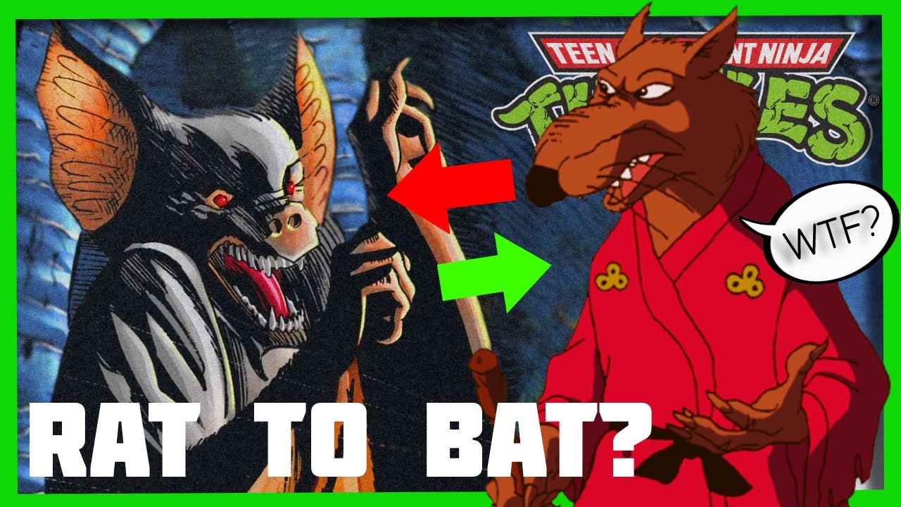 TMNT Master Splinter Turned Into A Bat & Loses His MIND! (Image Comics ...