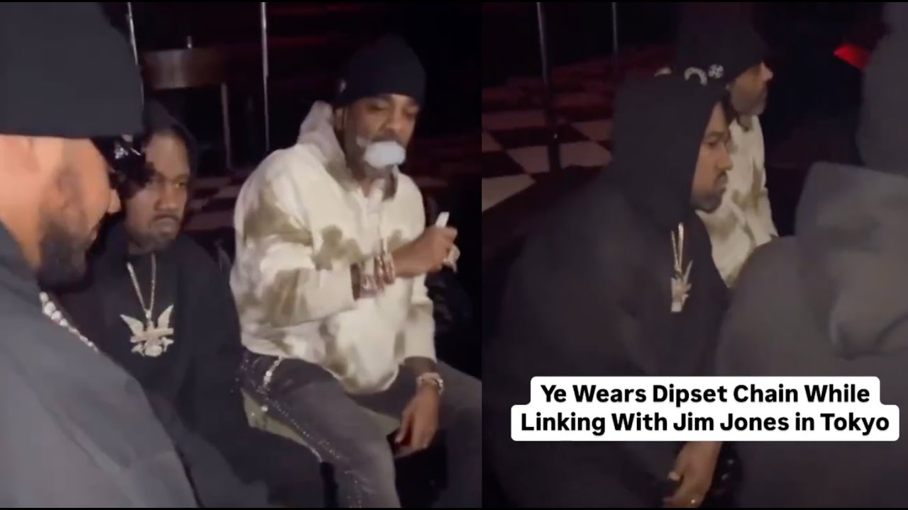 Kanye West & Jim Jones In Japan - YouTube