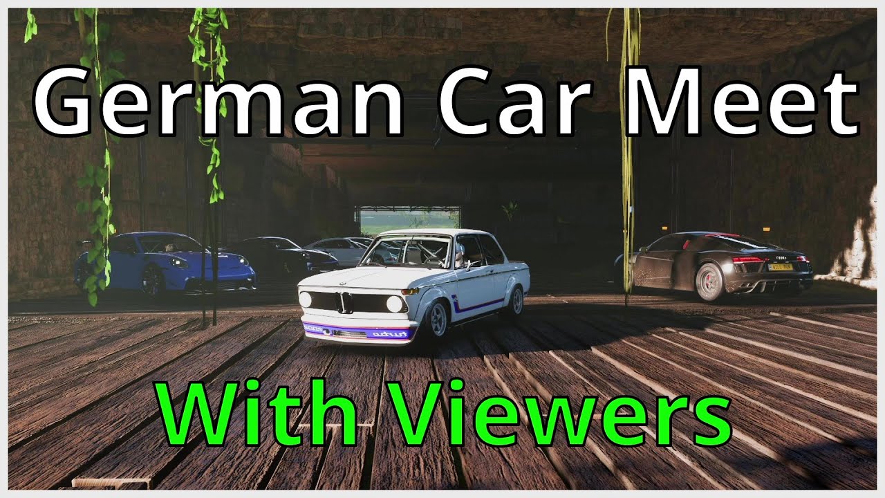 Forza Horizon 5 - GERMAN Car Meet *WITH VIEWERS* (Best Euro Cars in FH5 ...