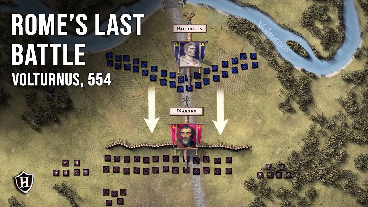 Rome's Last Battle: Volturnus 554 - YouTube