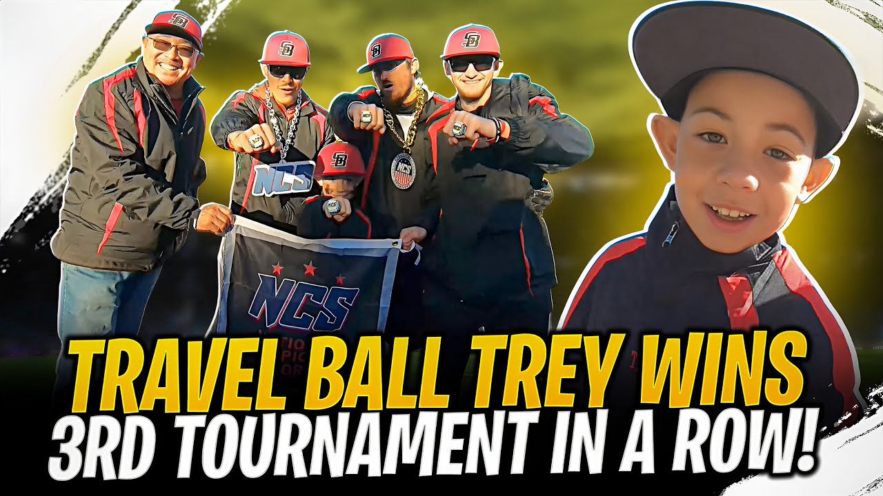Travel Ball Trey's 3rd Tournament Win In A Row With His Teammates ...
