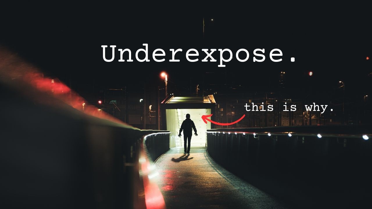 How UNDEREXPOSING transforms your photography. - YouTube