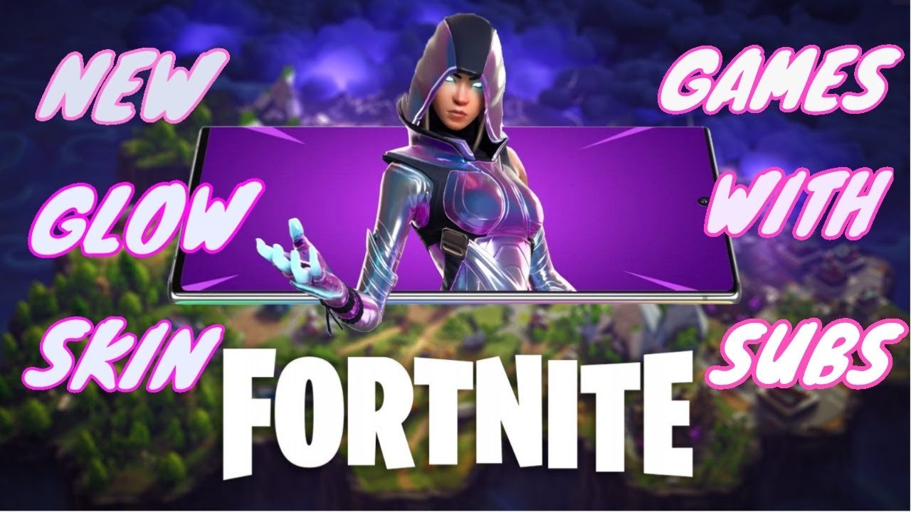 NEW GLOW SKIN! Fortnite Nintendo Switch (Games With Subscribers ...