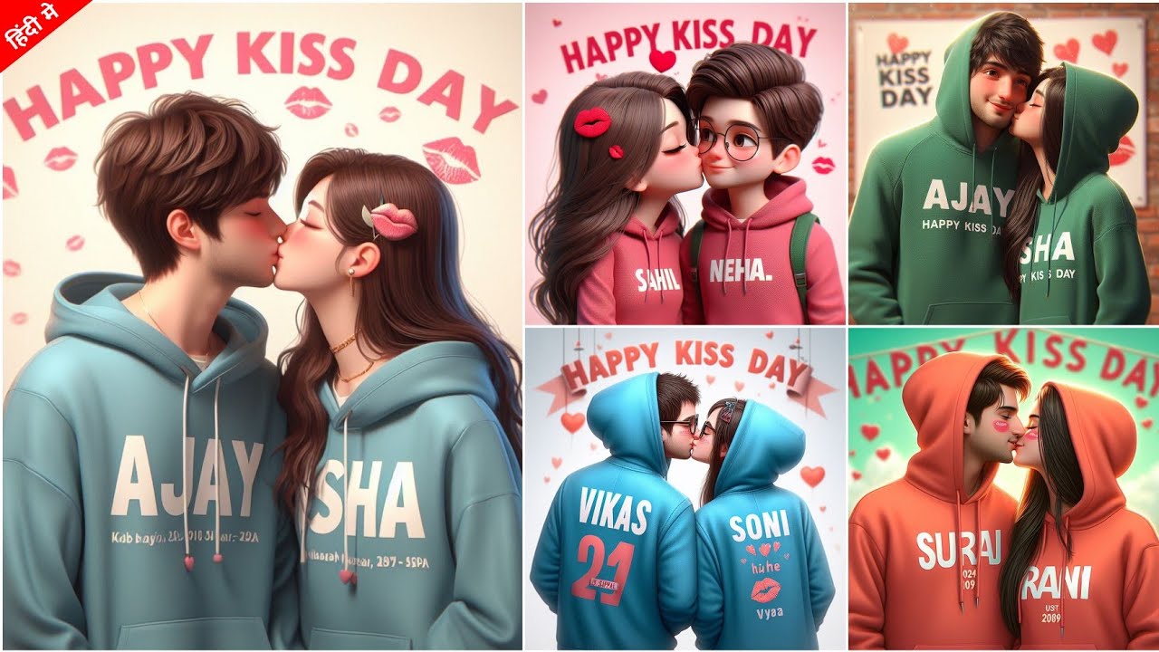 Kiss Day Ai Photo Editing | Happy Kiss Day Ai Photo Video Editing ...