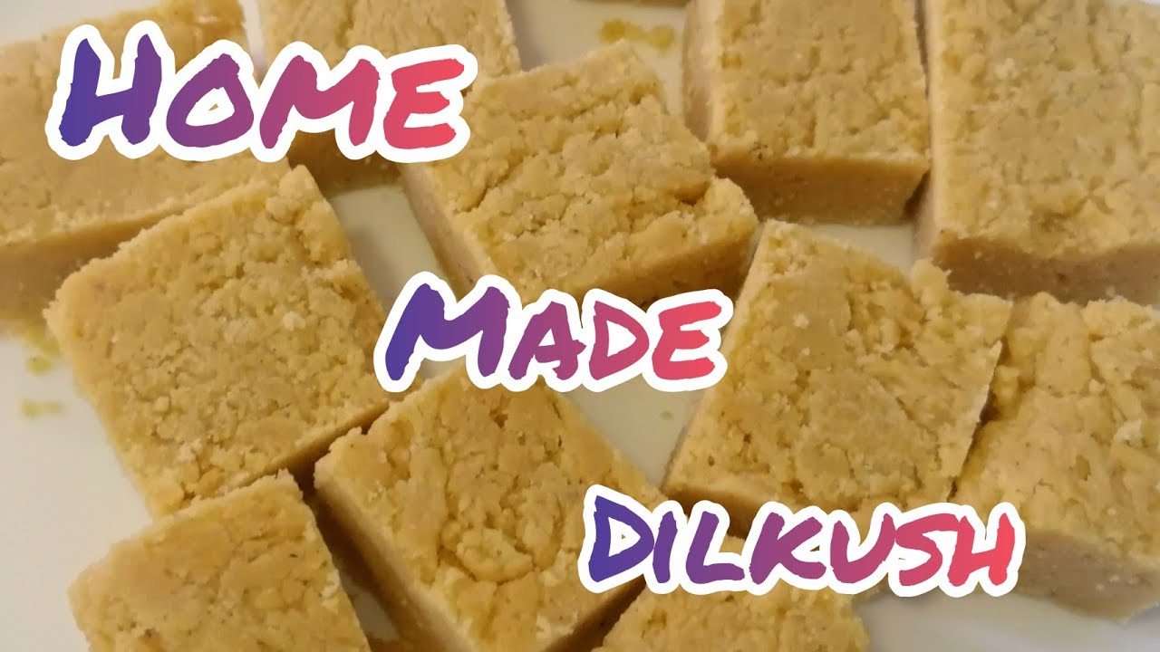Dilkush | Mysore Pak | How To Make Dilkush | Recipe Maysor Pak at home ...