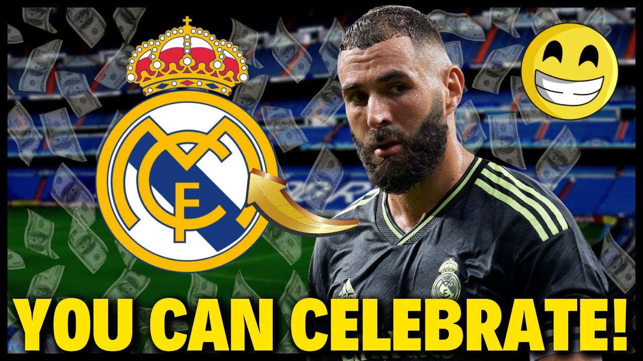 URGENT INFORMATION! GREAT NEWS ABOUT BENZEMA! FANS CELEBRATE! | Real ...