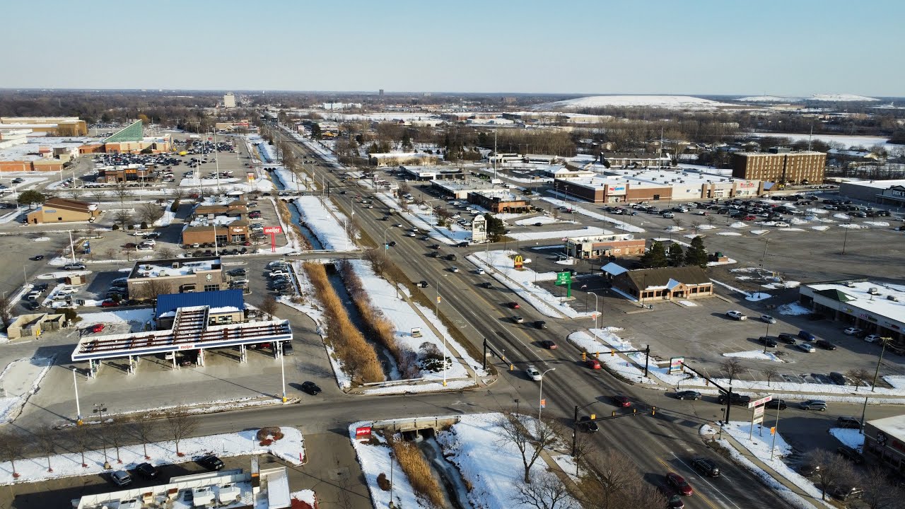 A Flight Over: Eureka Road: Drone Footage (Taylor, Michigan) - YouTube