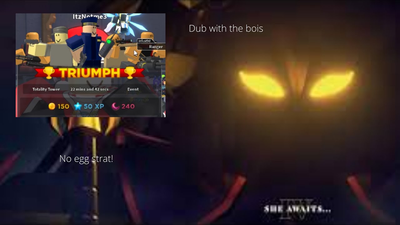 TDS Night 4 dub (no egg strat) (roblox) - YouTube
