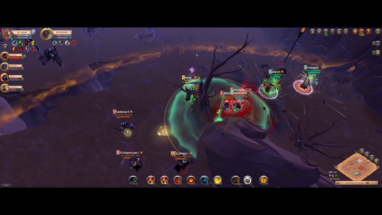 Albion Online - PVP Compilation GroveKeeper - YouTube