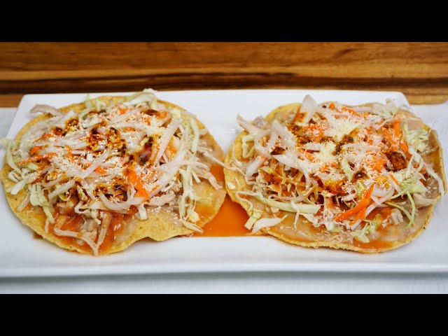 Tostadas De Pollo
